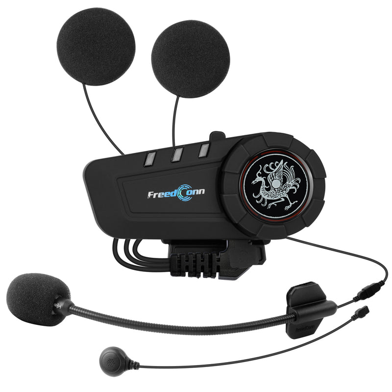 FreedConn KY-Pro Motocycle Helmet Waterproof and Wireless Bluetooth He